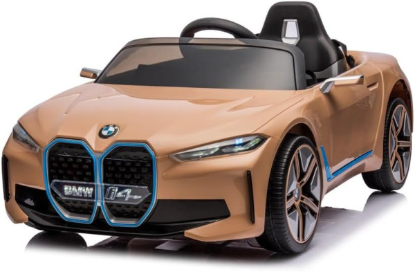 Deciji auto na akumulator BMW i4 R/C, Zlatni