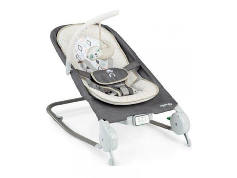 INGENUITY LEŽALJKA ZA BEBE HAPPY BELL MASSAGE BOUNCER PARKER SKU16853