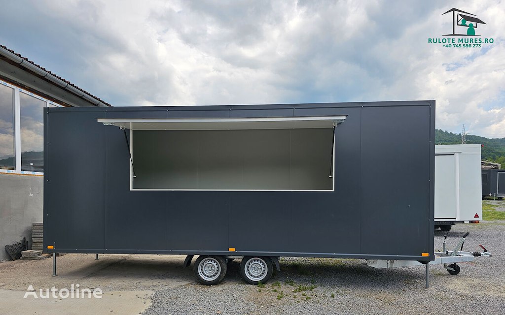 Nova Food trailer - 6m - 2700 kg prikolica kiosk