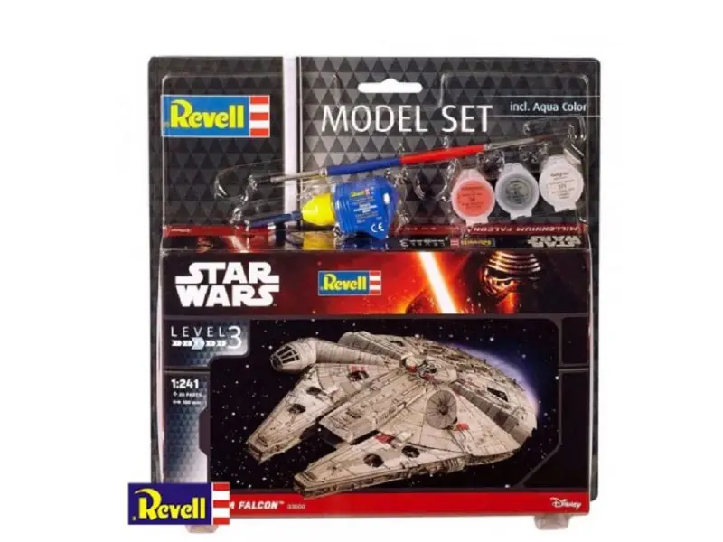 REVELL RV63600/5654 Maketa Model Set Millennium Falcon