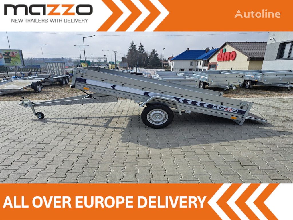 Nova BD7530YU 304x150x35cm Tilting trailer LEAF SPRING GVW 750kg auto prikolica