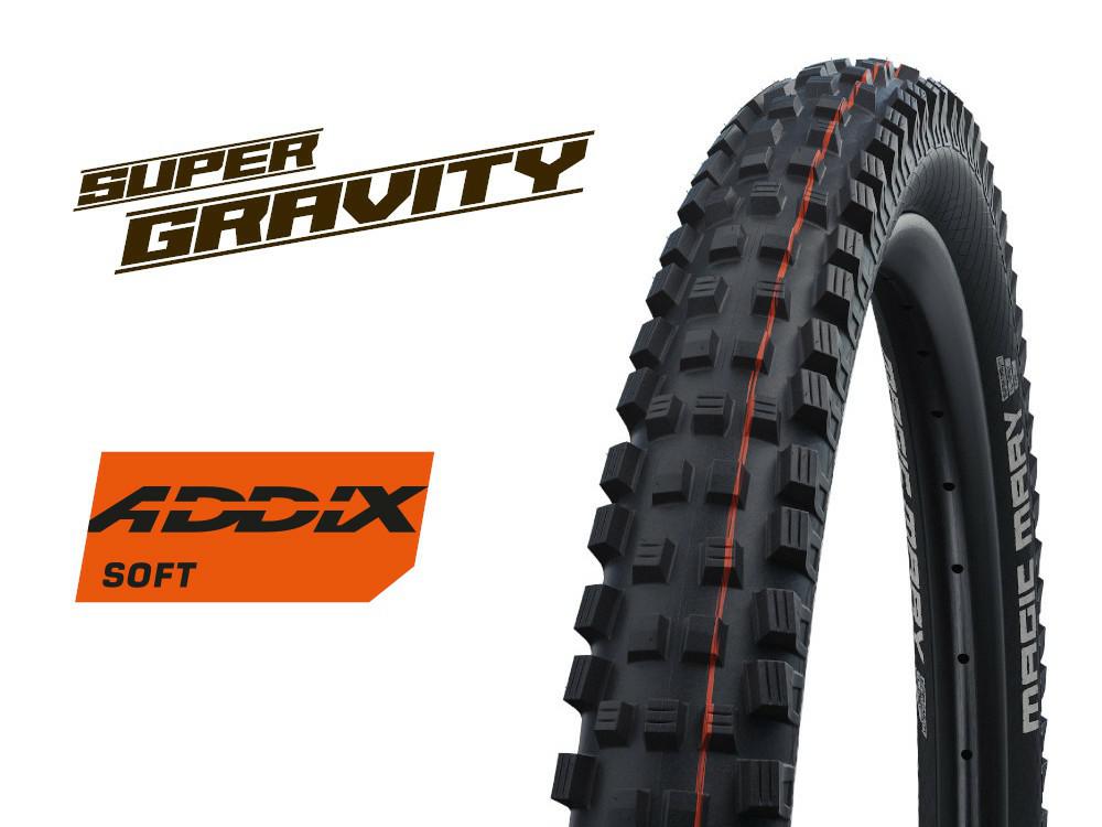 SCHWALBE MAGIC MARY 29"'x2.6" Super Gravity Addix