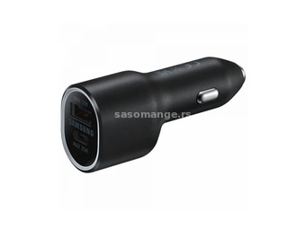 Samsung auto punjač Type C 25W &amp; Usb A 15W crna