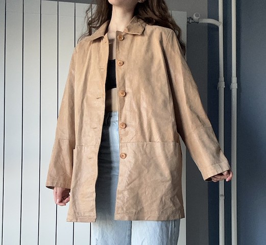 Vintage kožna jakna