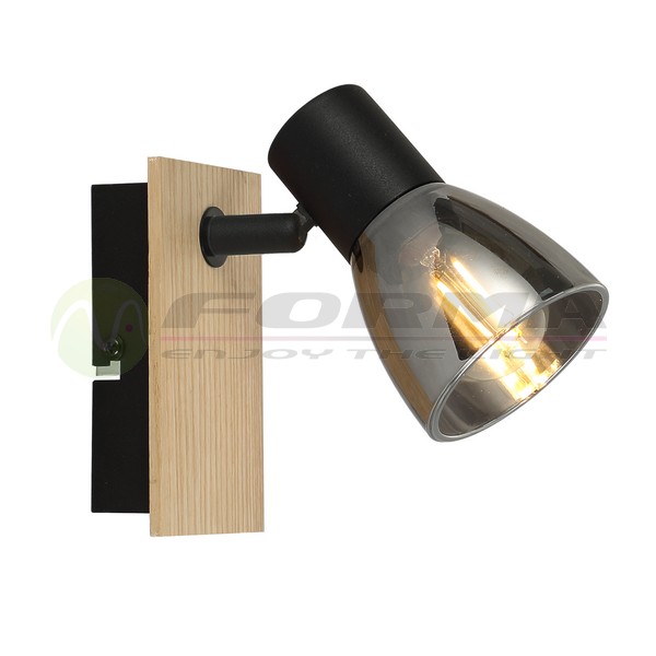 Spot lampa FE406-1 BK+WD