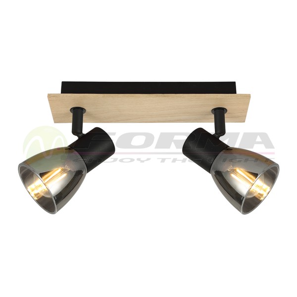 Spot lampa FE406-2 BK+WD