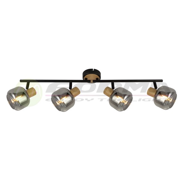 Spot lampa FE408-4 BK+WD