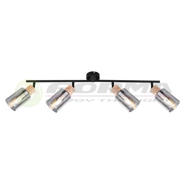 Spot lampa FE705-4V BK+WD