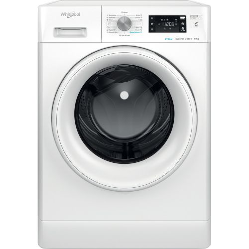 Whirlpool FFB 8258 WV EE Veš mašina, 8 kg, 1400 rpm, Inverter, Dubina 63 cm