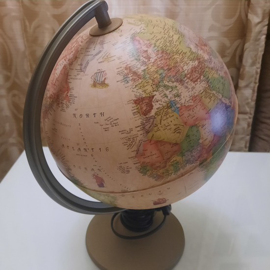 Globus- lampa /Rico/stara mapa