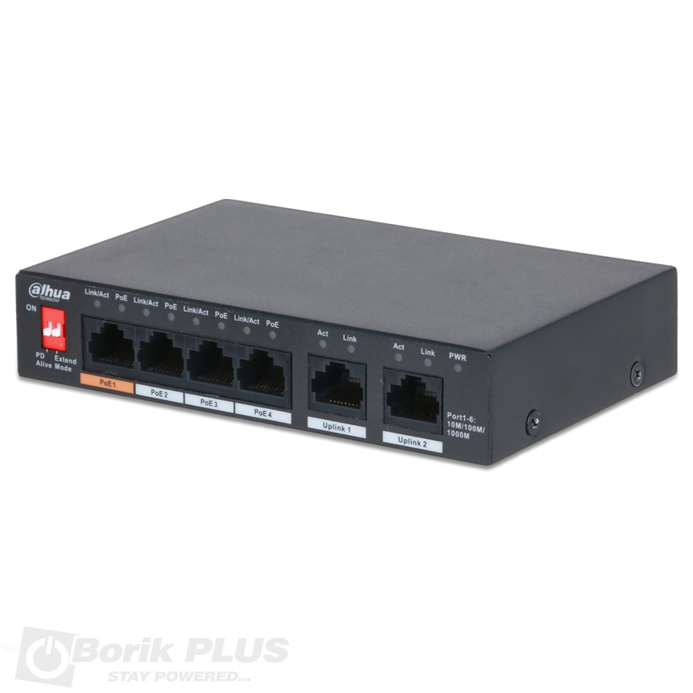 Dahua PFS3006-4GT-60 4 portni 10/100/1000Mb switch