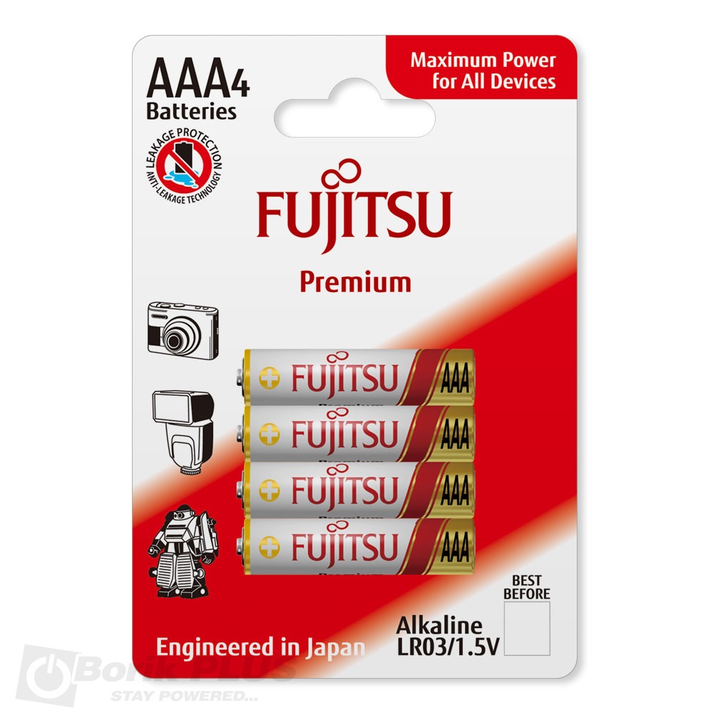 Fujitsu LR03 alkalna baterija Premium