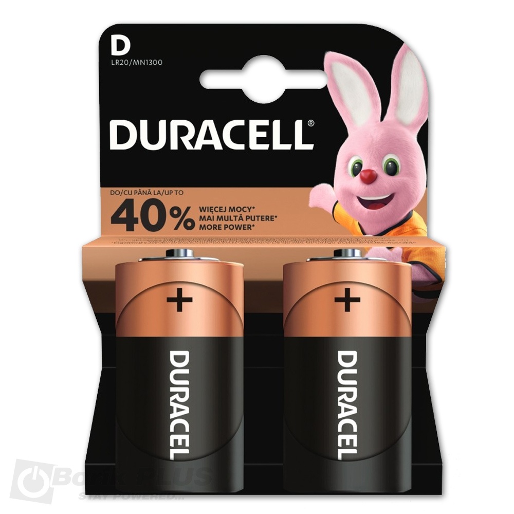 Duracell LR20 Alkalna baterija 1.5V
