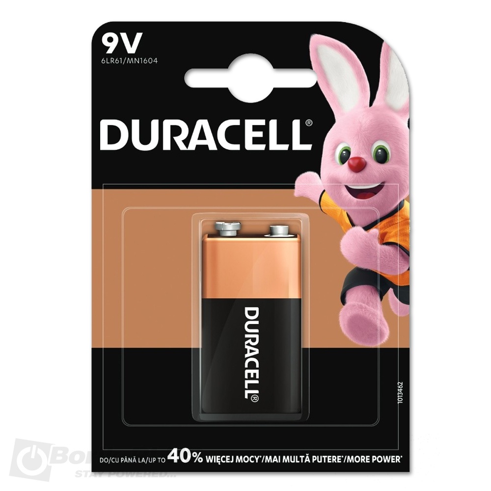 Duracell 6LR61 Alkalna baterija 9V