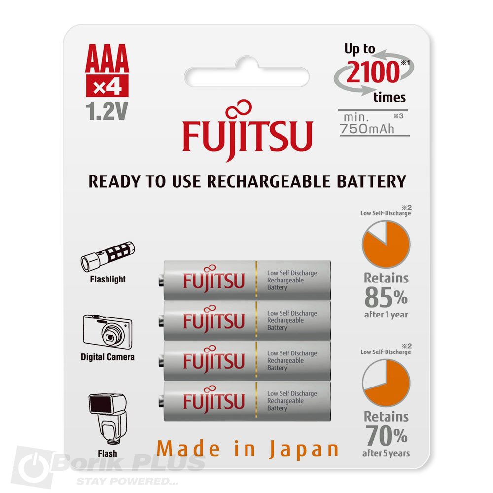 Fujitsu AAA 750mAh punjiva baterija