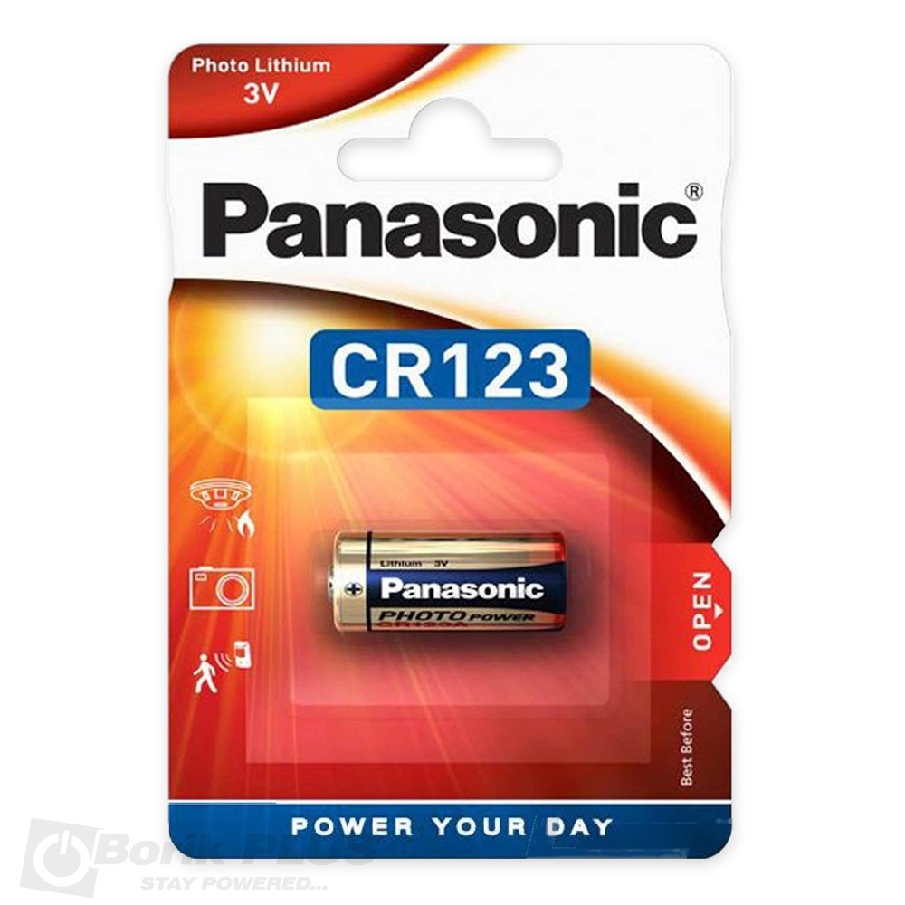 Panasonic CR123A litijumska baterija 3V