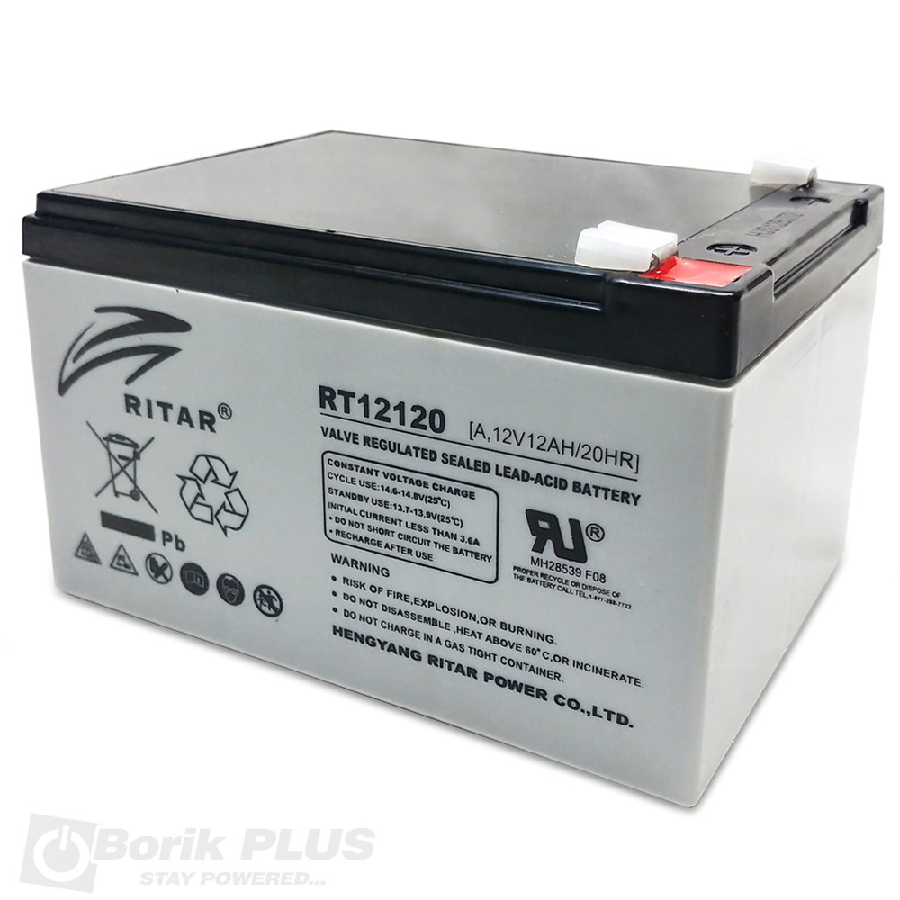 Ritar RT12120 Olovna VRLA baterija 12V 12Ah
