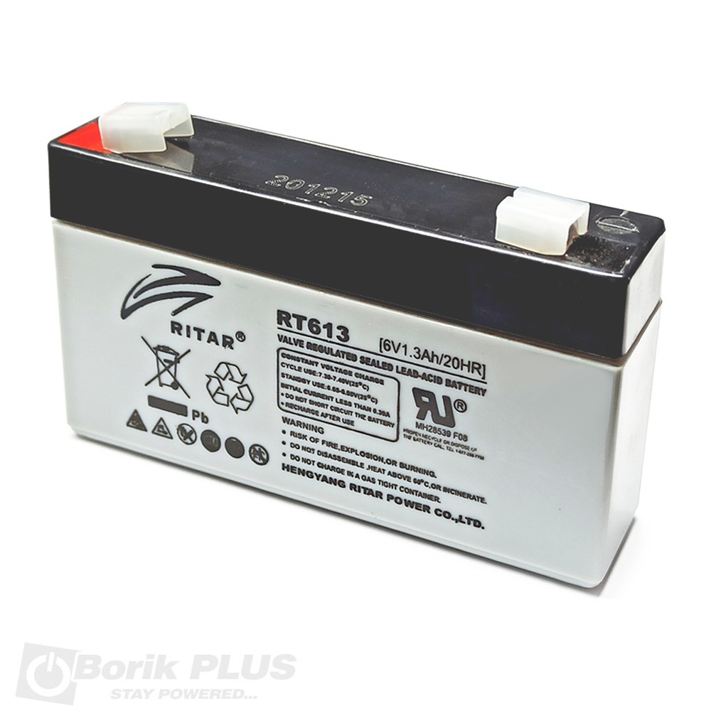 Ritar RT613 Olovna VRLA baterija 6V 1.3Ah