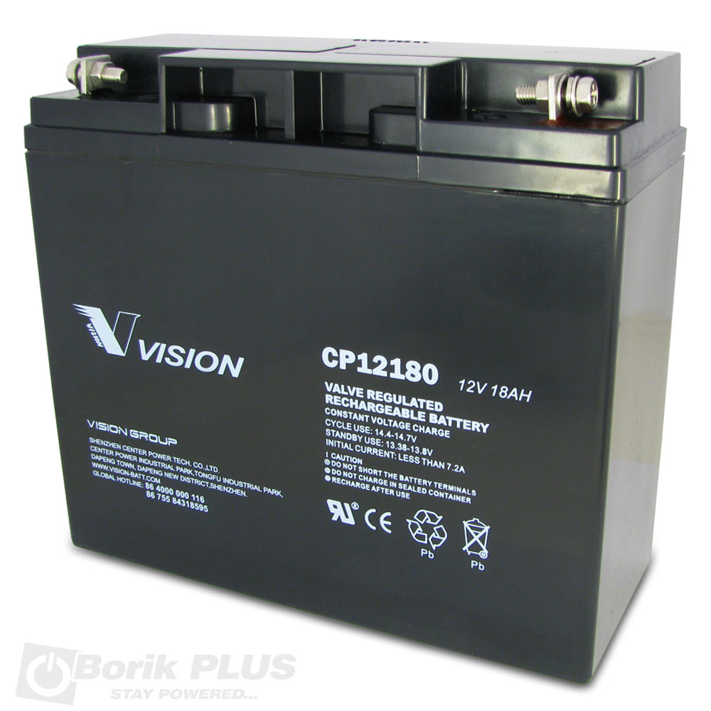 CP 12180 Olovna VRLA baterija 12V 18Ah
