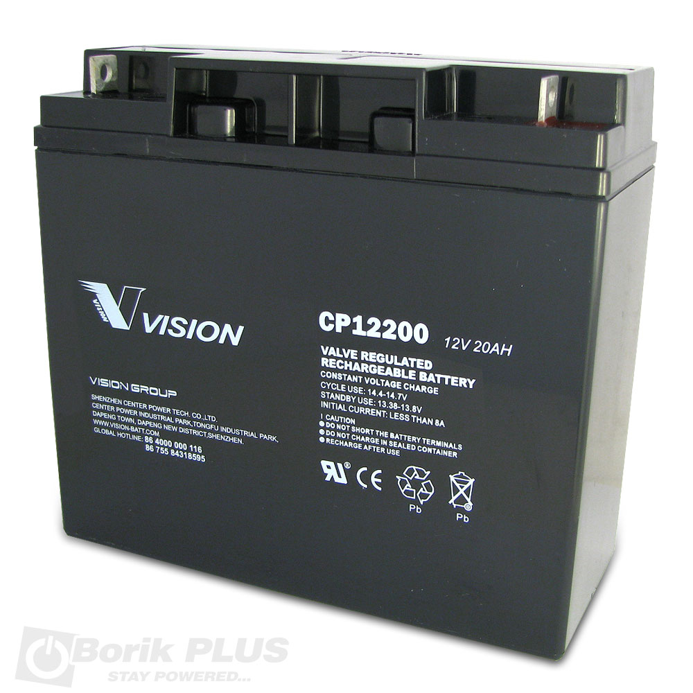 CP 12200 Olovna VRLA baterija 12V 20Ah