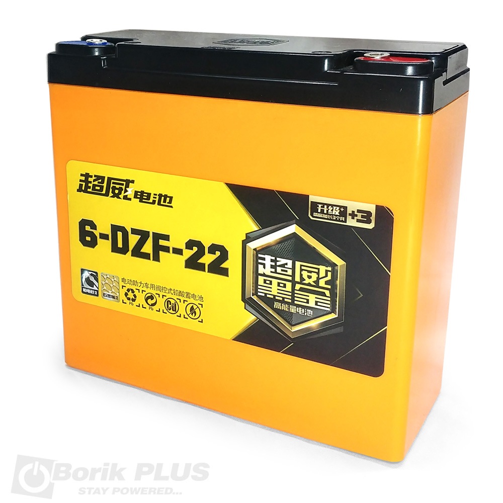 6 DZM 22.2 Olovna VRLA baterija 12V 22.2Ah/2 HR