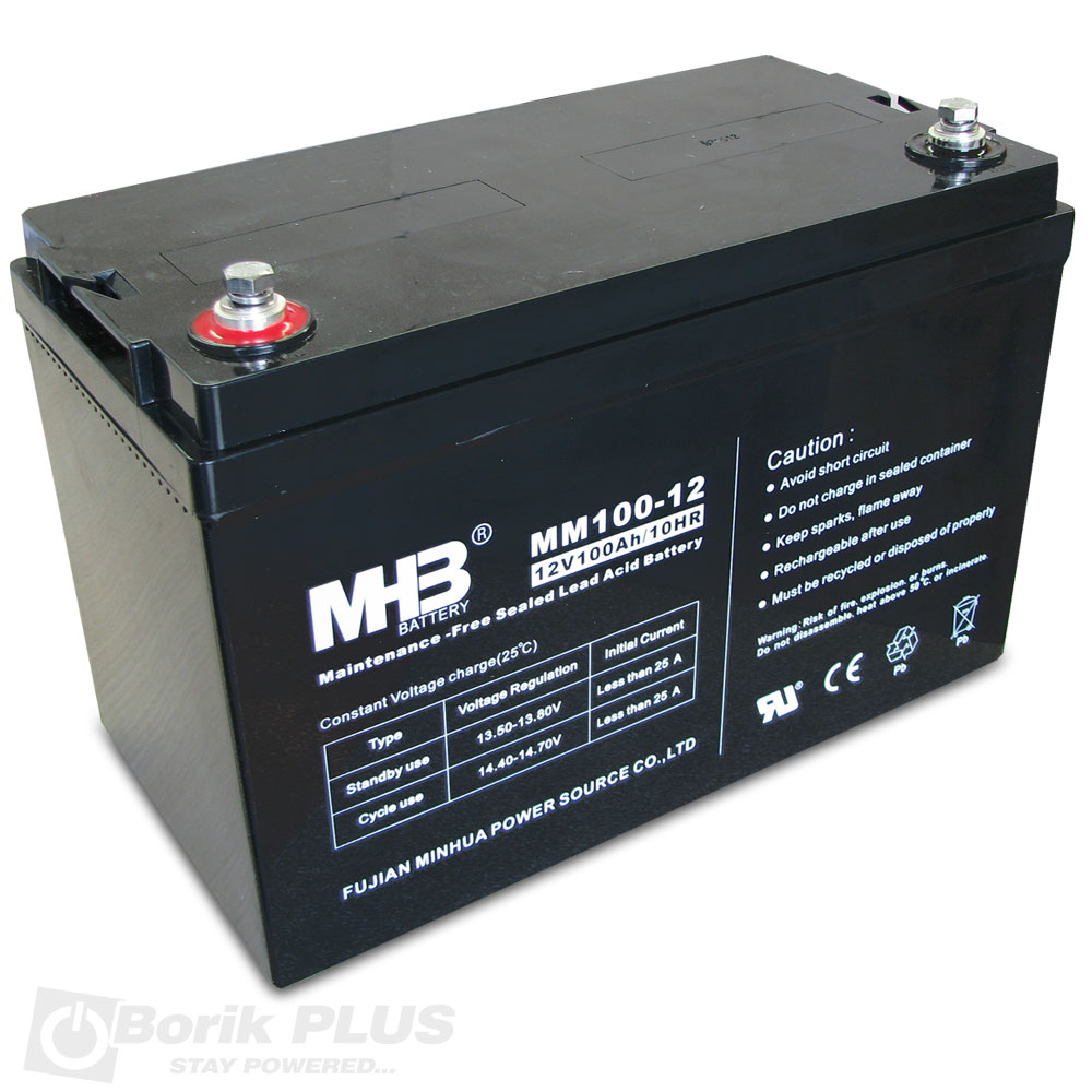 MM 100-12 Olovna VRLA baterija 12V 100Ah