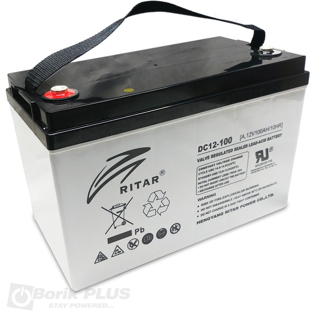Ritar DC12-100 Olovna VRLA baterija 12V 100Ah