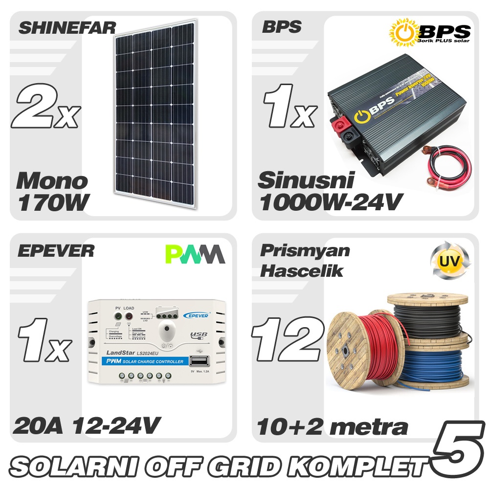 Solarni fotonaponski komplet 5