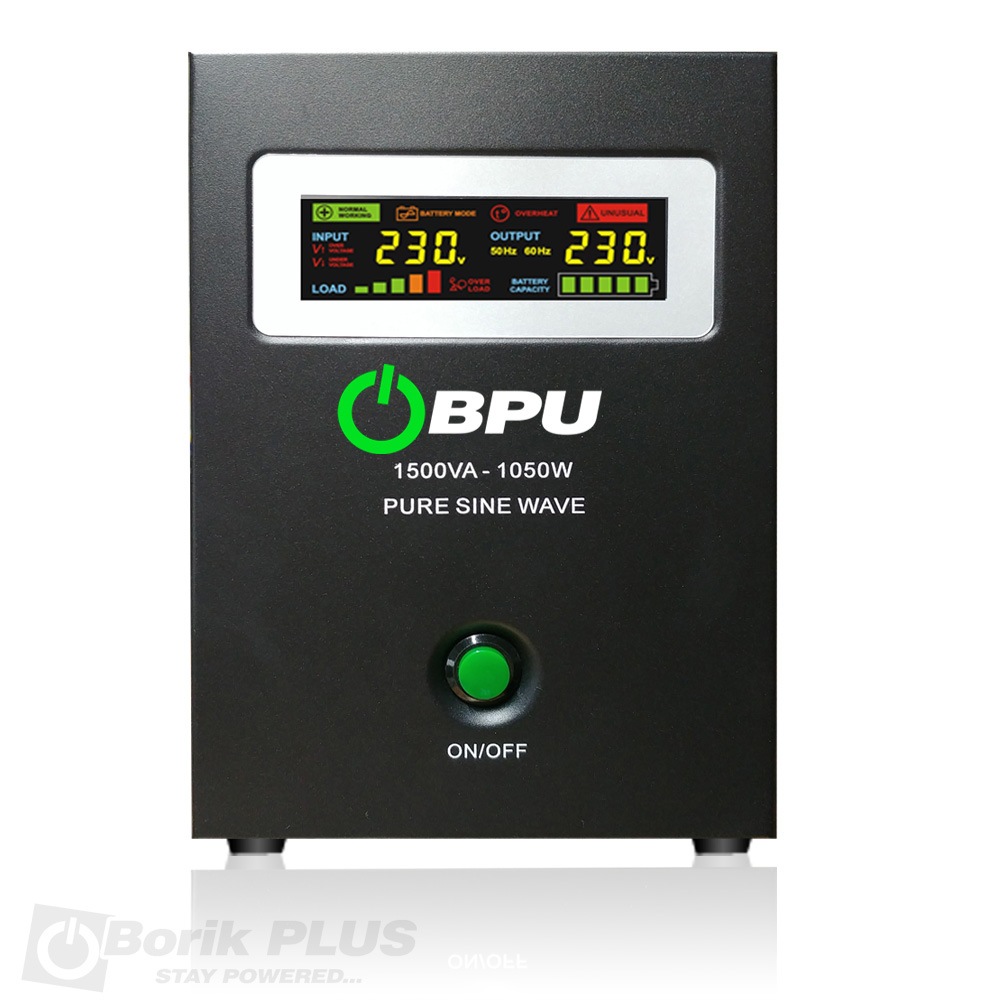 UPS BPU Long 1500VA 1050W, 24V-220V