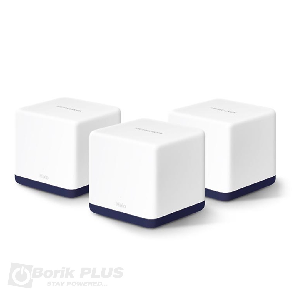 Mercusys MESH Halo H50G WiFi Range Extender 3 pack