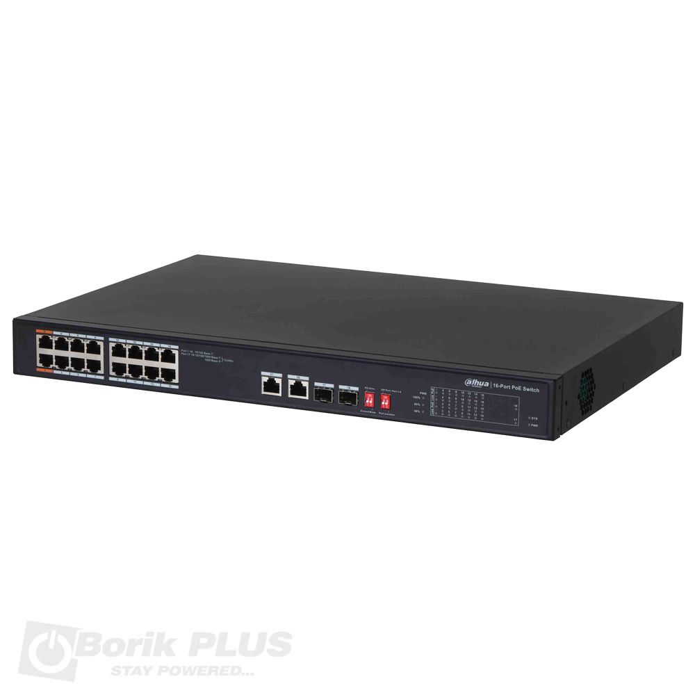 Dahua PFS3218-16ET-135 16 portni 10/100Mb switch