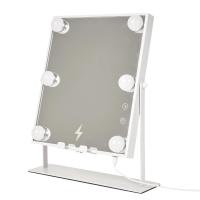 Višenamensko 3u1 Ogledalo za šminkanje sa LED osvetljenjem, zvučnikom i punjačem