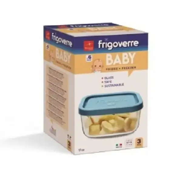 BORMIOLI ROCCO Frigoverre posuda Staklena System Baby 3/1 3350180G