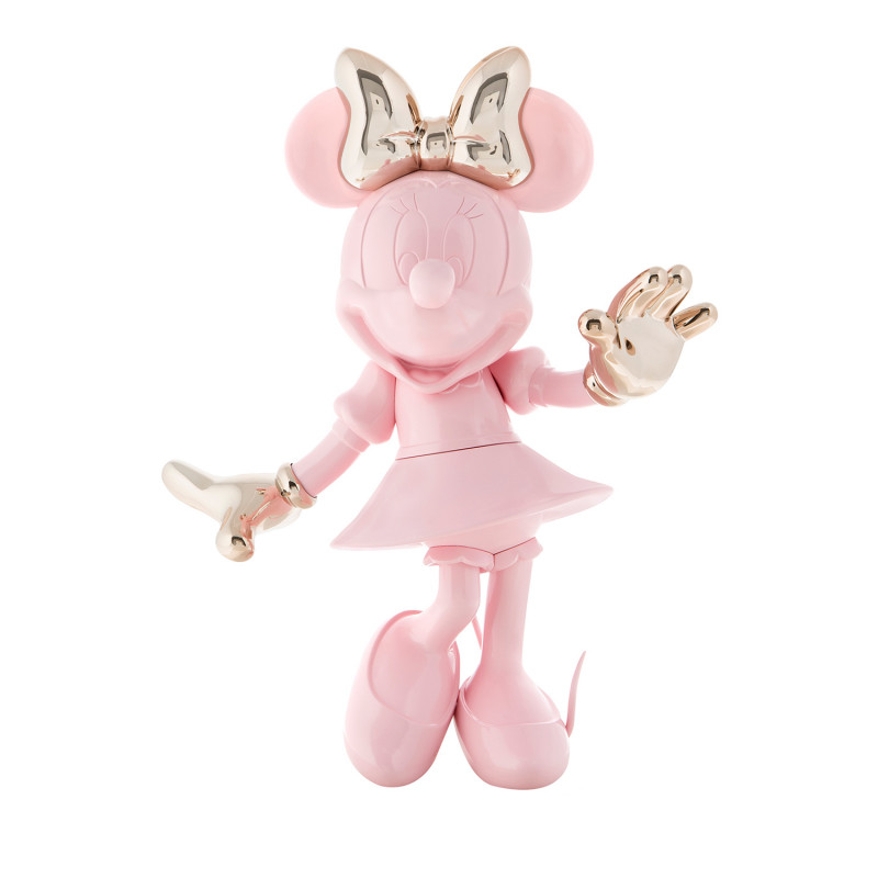 Leblon Delienne – Minnie Welcome Pastel Pink & Rose Gold 31cm