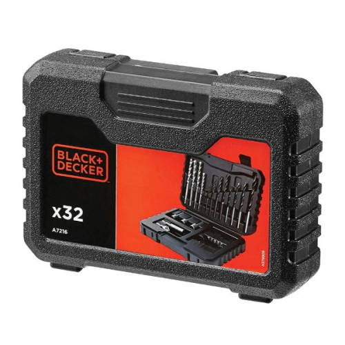 Black + Decker set nastavaka i burgija A7216