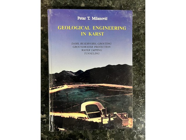 GEOLOGICAL ENGINEERING IN KARST - Petar Milovanovic
