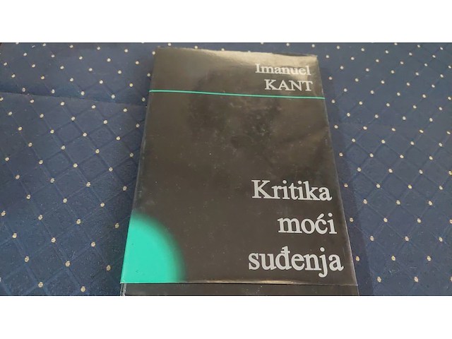 Kritika moci sudjenja/Imanuel Kant