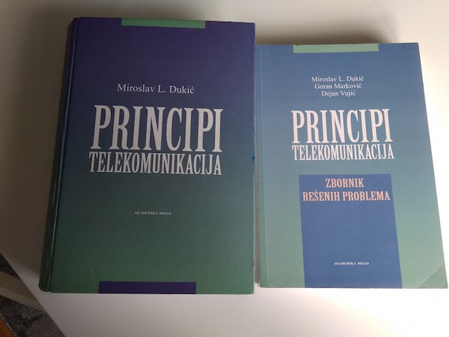 Principi telekomunikacija - Miroslav Dukić + zbornik