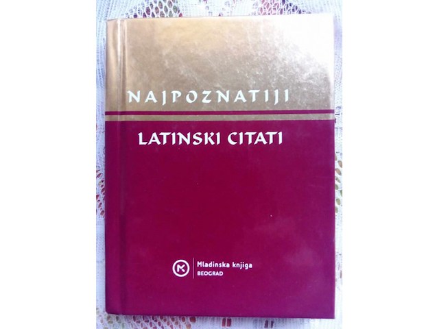 najpoznatiji latinski citati