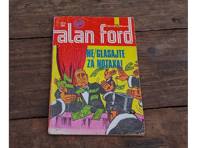 STRIP ALAN FORD 280 NE GLASAJTE ZA NOTAXA