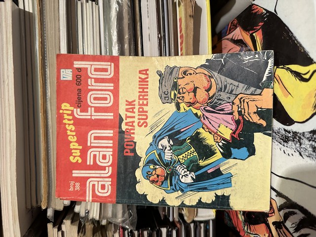 Alan Ford 388 Povratak Superhika