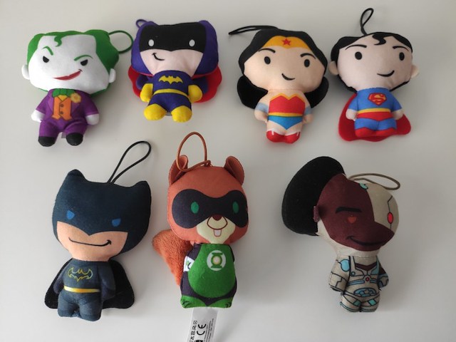 DC Super heroji - plisane igracke