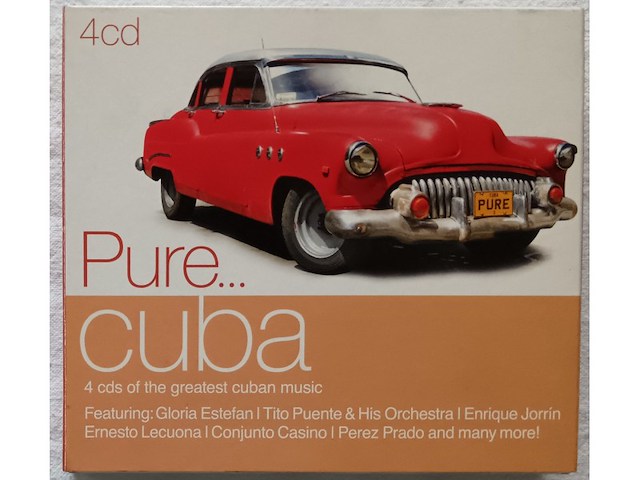 VARIOUS  -  4CD  BOX  PURE...CUBA