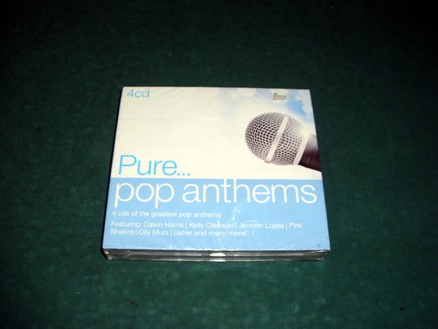 VARIOUS – Pure... Pop Anthems (4xCD)