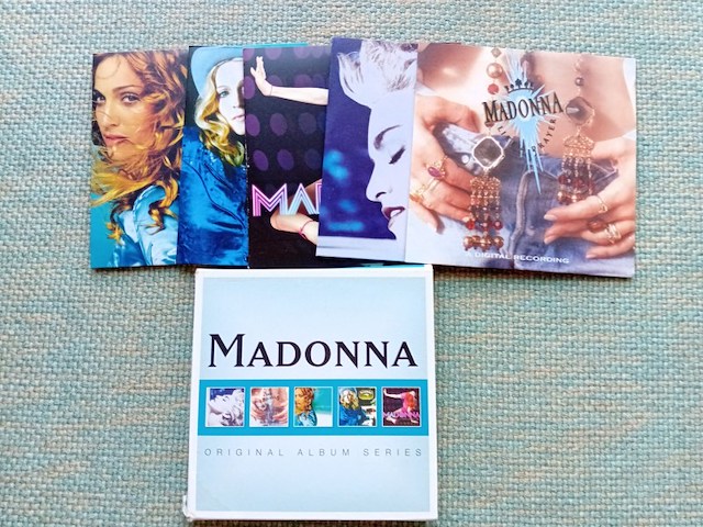 Madonna Original album series Box set 5xCD