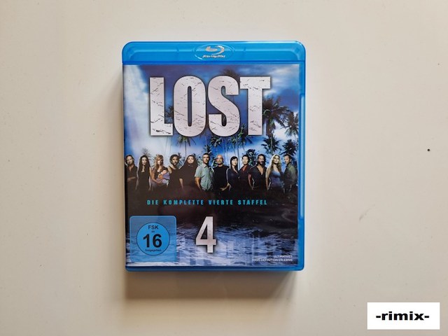 Blu ray - Lost s4