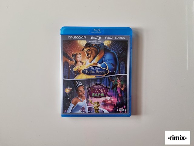 Blu ray  - Beauty and the Beast +  The  princess and  f