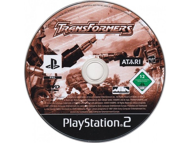 Transformers / Playstation 2 (PS2)