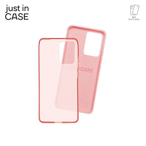 JUST IN CASE Maske za Xiaomi 13 Lite 2u1 Extra case MIX roze