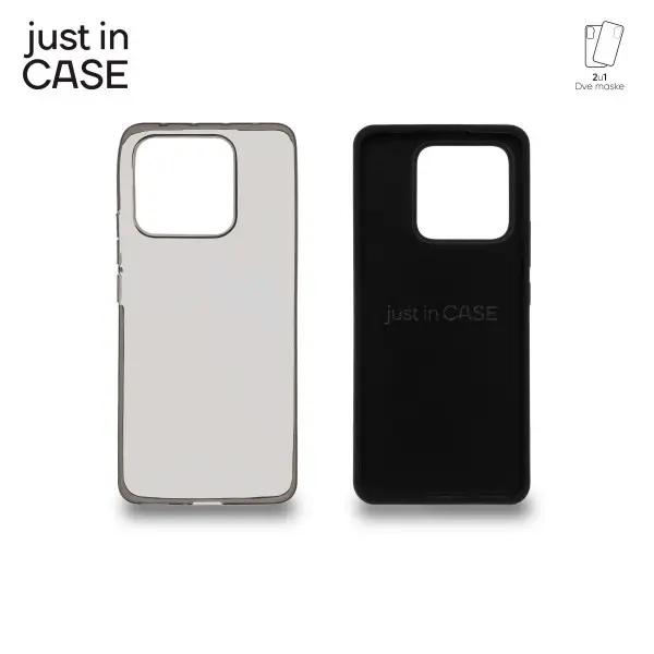 JUST IN CASE Maske za Xiaomi 13 Pro 2u1 Extra case MIX crne